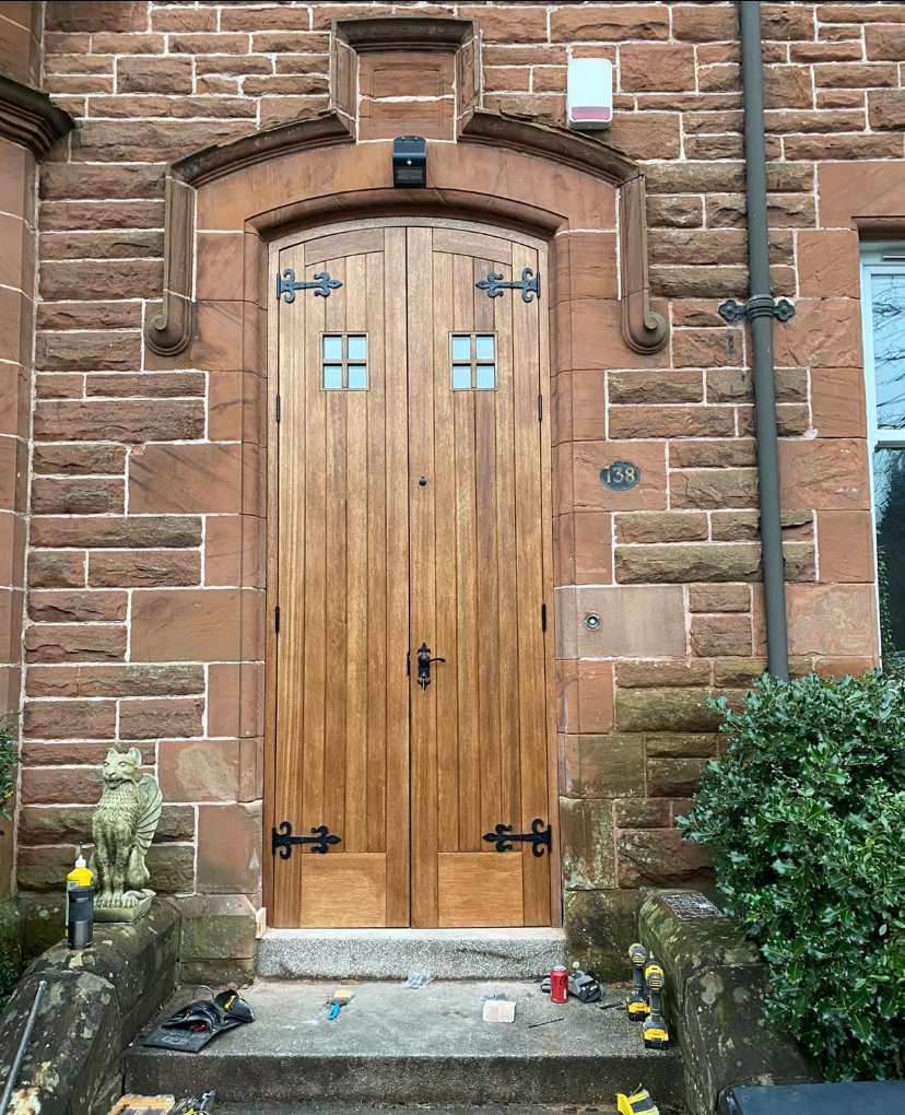 Timber Doors Glasgow | Storm Doors by Woodfellas Scotland